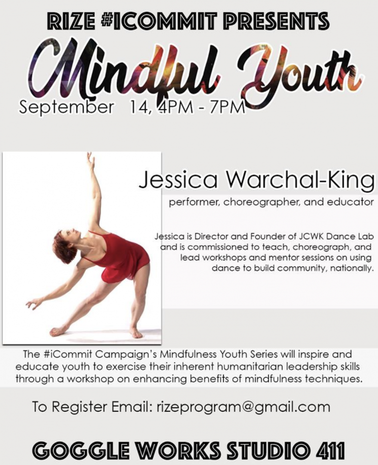 Dance into Mindfulness this weekend! Friday… – JCWK Dance Lab